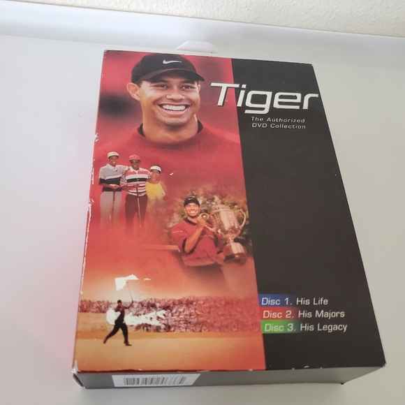 Tiger Woods Collection | Media | Tiger Woods The Authorized Dvd ...